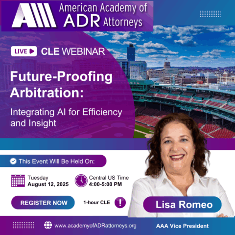 Webinars | Academy of ADR Attorneys